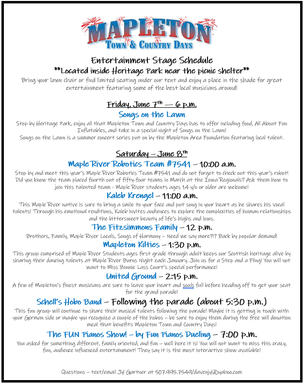 2024 Entertainment Stage